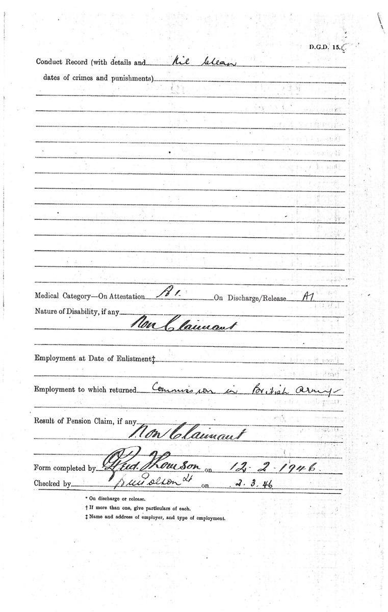Group of 8, Captain G. (Georg) H. (Hill) Stokes South African ...