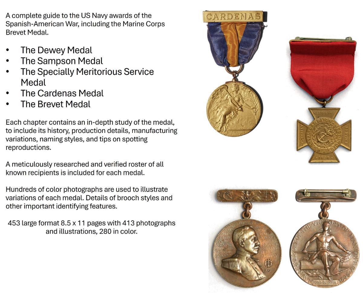 New Book on US Naval Awards of the Spanish American War - United States ...