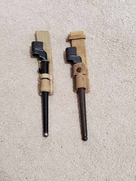 Two More No.4 Mk.II (Long Branch) Spike Socket Bayonets - Swords ...