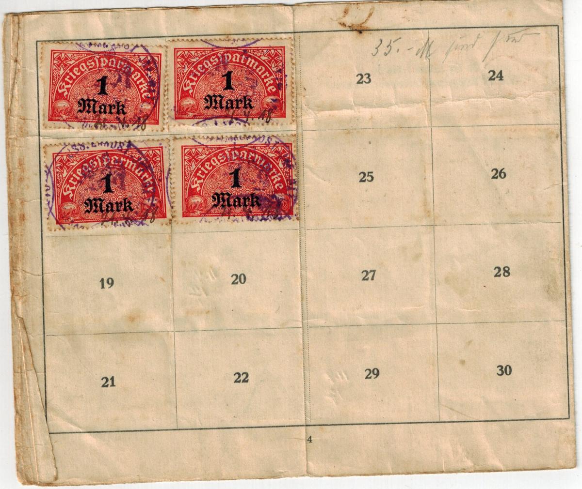 WW1 pictures and savings book for soldiers? - Germany: Imperial: Rick ...