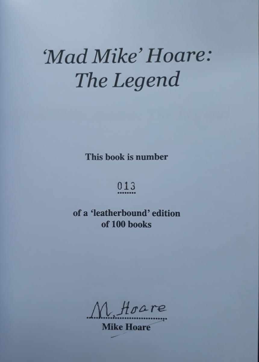Col. 'Mad' Mike Hoare and 5 Commando 'Wild Geese' - Great Britain ...