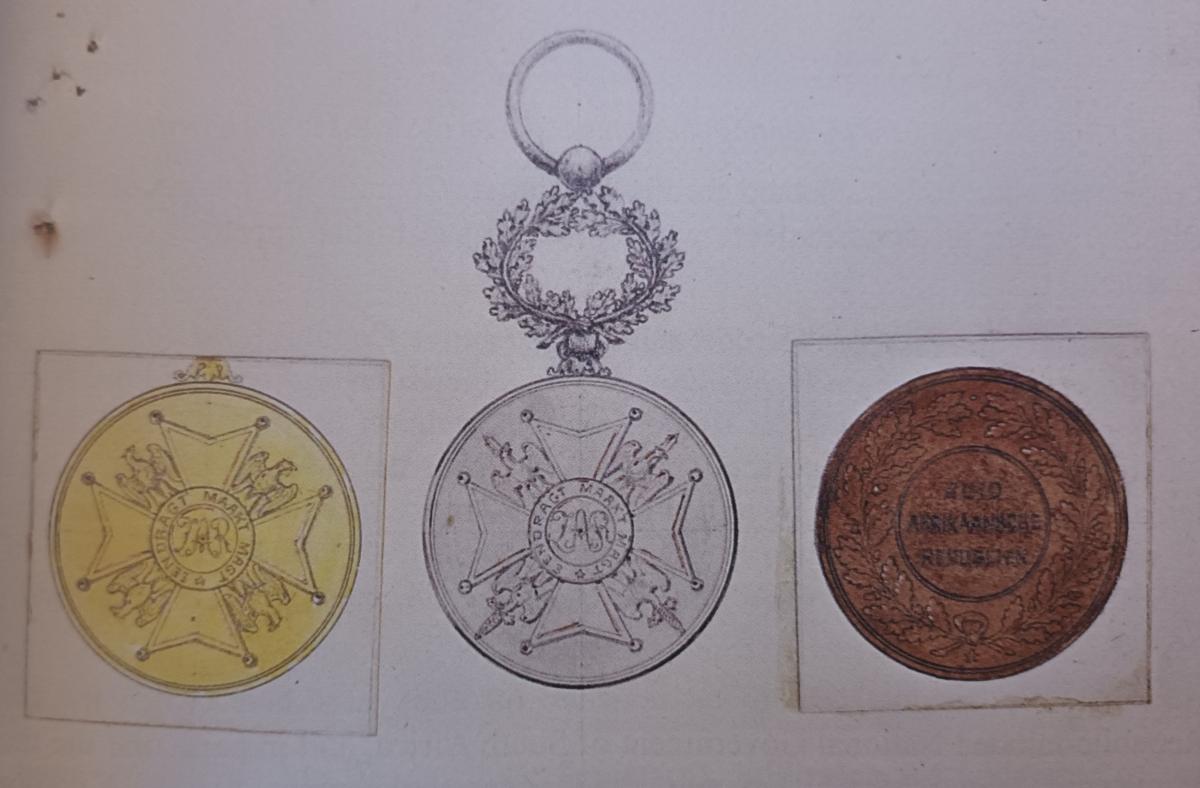 Order of the Golden Eagle (1894) - Precursor to the Honoris Crux (Cross ...