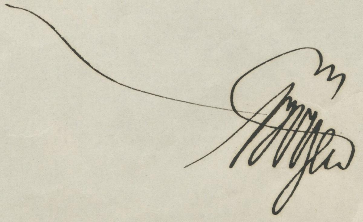 Boyen, Hermann von - Germany: All Eras: Signature Database - Gentleman ...