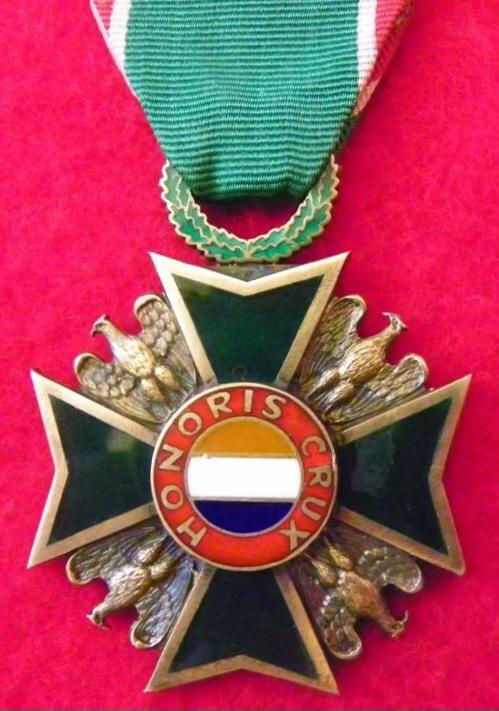 Order of the Golden Eagle (1894) - Precursor to the Honoris Crux (Cross ...
