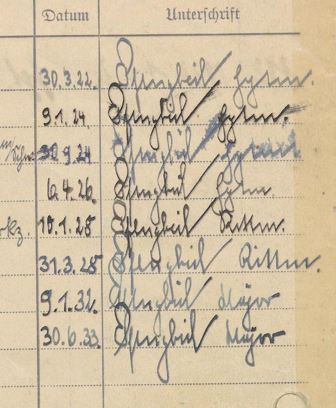 Pflugbeil, Kurt - Germany: All Eras: Signature Database - Gentleman's ...