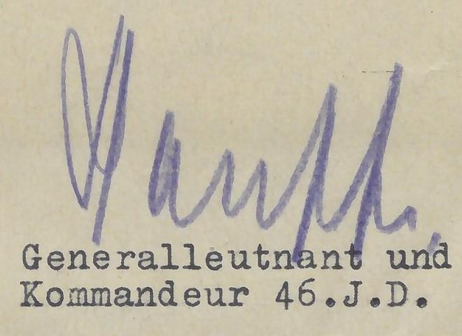 Hauffe, Arthur (RK, DKiG) - Germany: All Eras: Signature Database ...