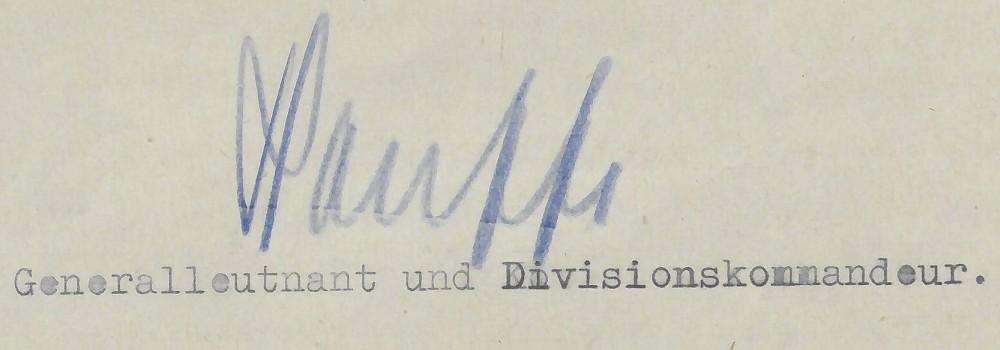 Hauffe, Arthur (RK, DKiG) - Germany: All Eras: Signature Database ...
