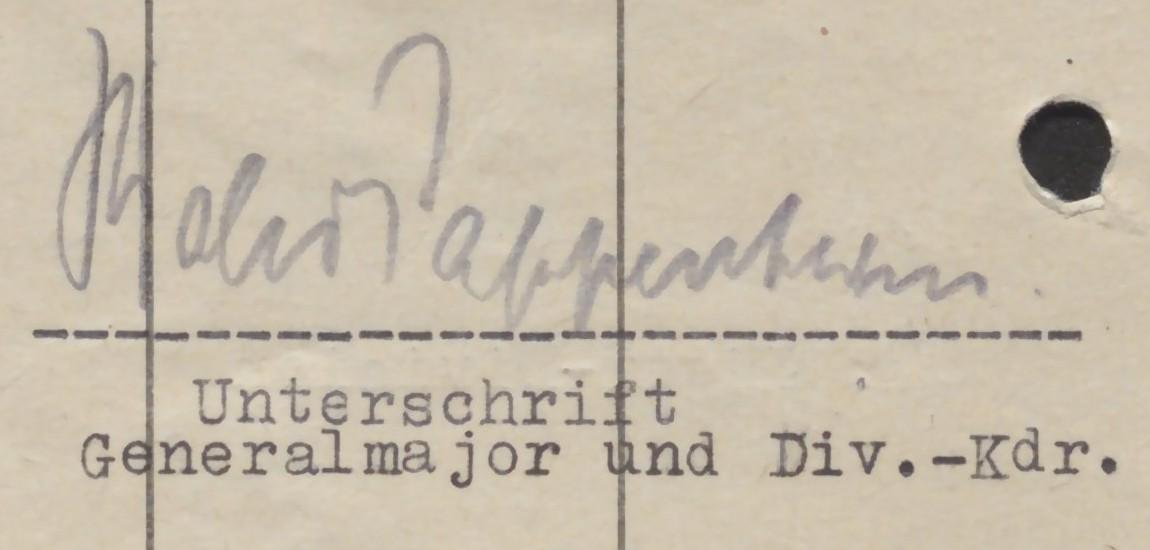 Rabe von Pappenheim, Friedrich Carl - Germany: All Eras: Signature ...