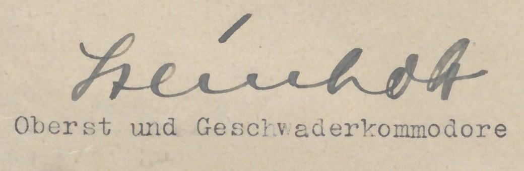 Steinhoff, Johannes - Germany: All Eras: Signature Database - Gentleman ...