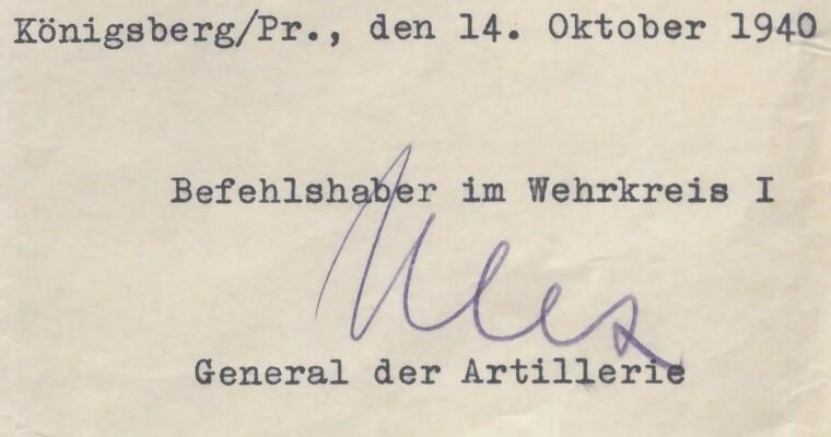 Ulex, Wilhelm - Germany: All Eras: Signature Database - Gentleman's ...
