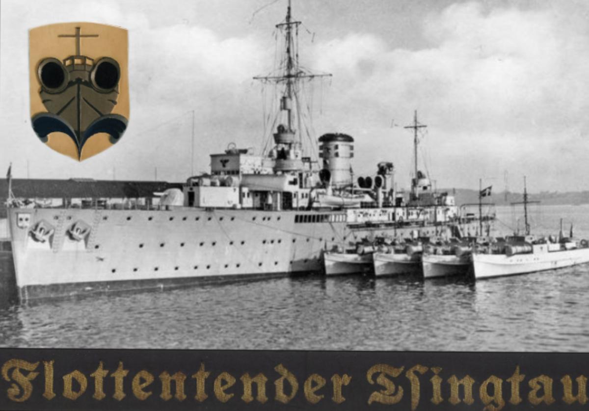 Kriegsmarine Ships and their Tallies/Mützenband - Germany: Third Reich ...