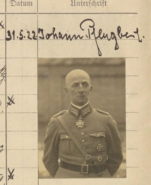 Pflugbeil, Johann - Germany: All Eras: Signature Database - Gentleman's ...