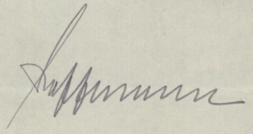 Hoffmann, Kurt-Caesar - Germany: All Eras: Signature Database ...