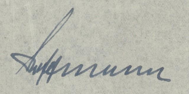 Hoffmann, Kurt-Caesar - Germany: All Eras: Signature Database ...