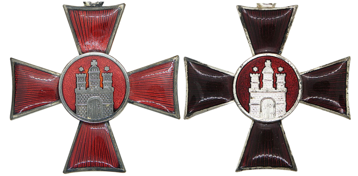 Hamburg hanseatic cross - Germany: Imperial: The Orders, Decorations ...