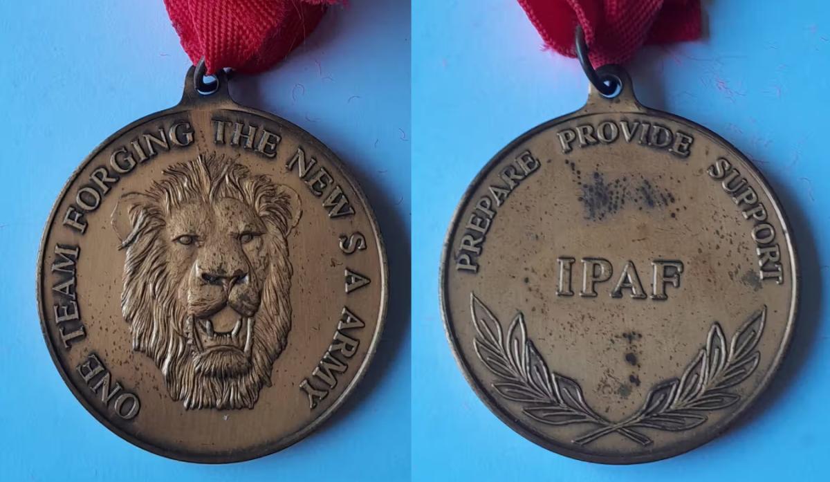 IPAF Medal of RSA - Africa - Gentleman's Military Interest Club