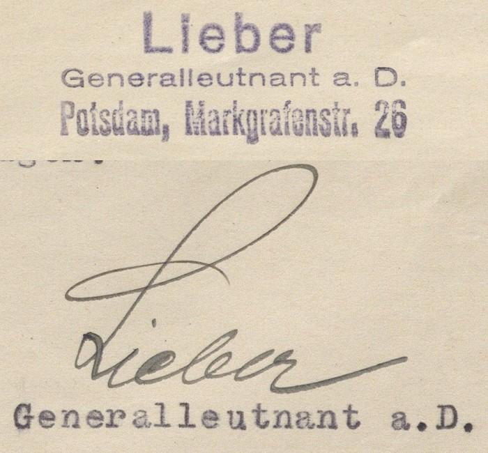 Lieber, Hans - Germany: All Eras: Signature Database - Gentleman's ...