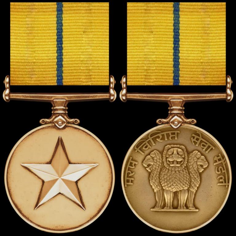 Param Vishisht Seva Medal (Supreme Distinguished Service medal) (PVSM ...