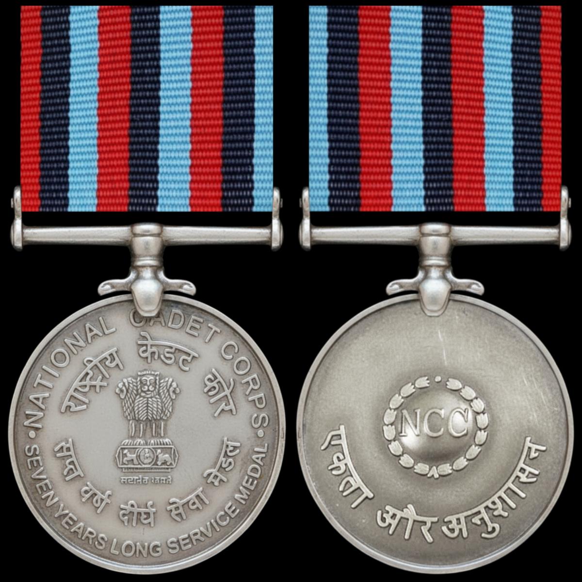 NCC 7 Years Long Service medal - South Asia - Gentleman's Military ...