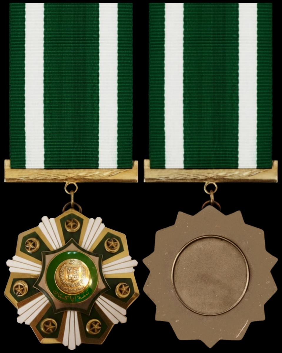 Tamgha-e-Pakistan (Medal of Pakistan) - South Asia - Gentleman's ...
