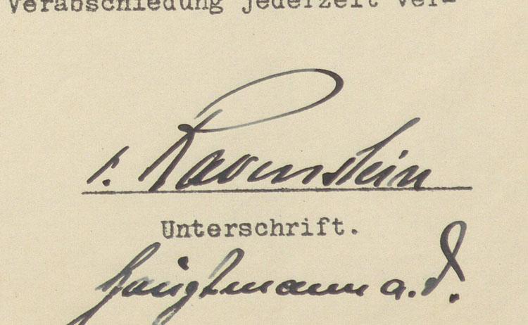 Ravenstein, Johann von (PLM, RK) - Germany: All Eras: Signature ...