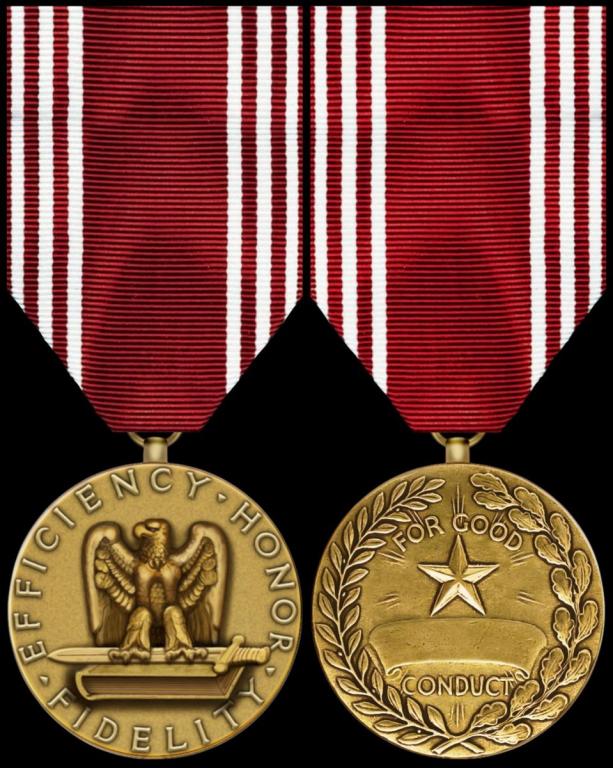 The Good Conduct medals - United States of America - Gentleman's ...
