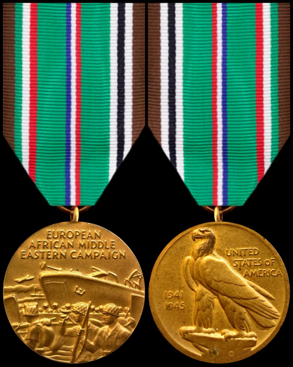 European - African - Middle Eastern Campaign Medal - United States of ...