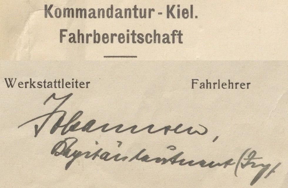 Johannsen, Wilhelm - Germany: All Eras: Signature Database - Gentleman ...