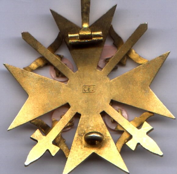 Spanish cross silver - Spain - Gentleman's Military Interest Club