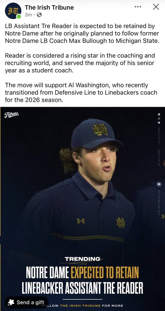 Al Washington to be LB coach. - Notre Dame - Domer Domain