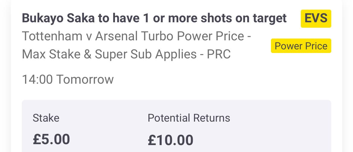 Gooner’s Power Prices - Glory Hunters - Punters Lounge Forum