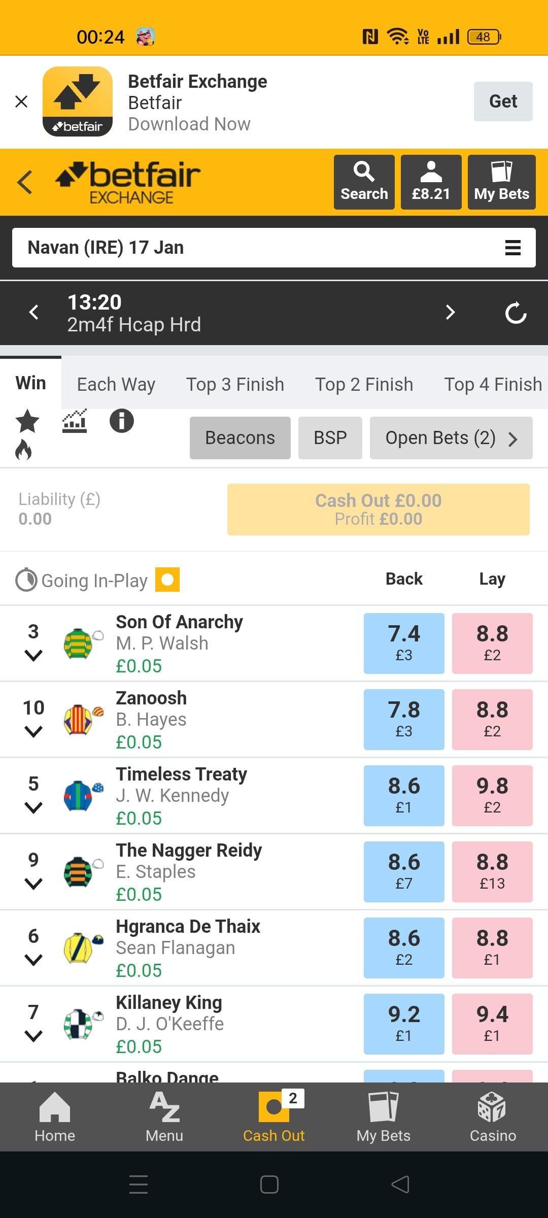 BETFAIR EXCHANGE STRATEGY - At The Races - Racing Forum - Punters ...