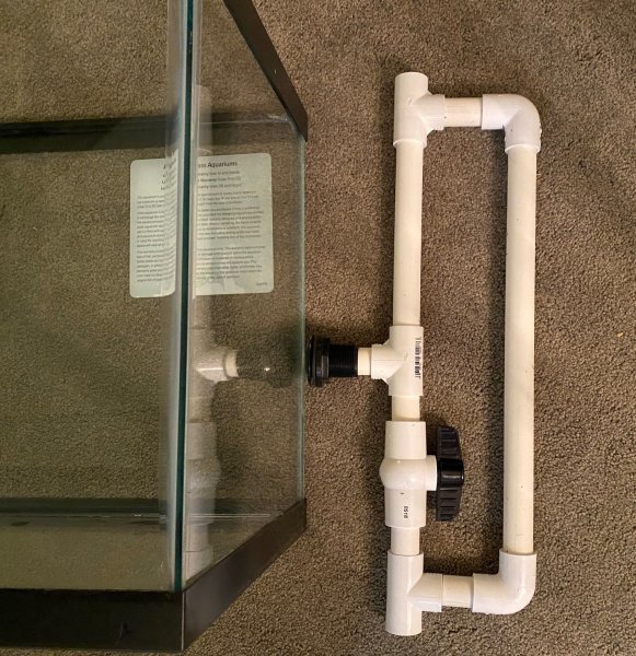 Overflow design to also allow for larger water changes, advice sought ...