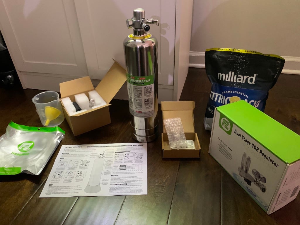 FZone 2.5L canister diy CO2 kit - General Chat - Aquarium Co-Op Forum
