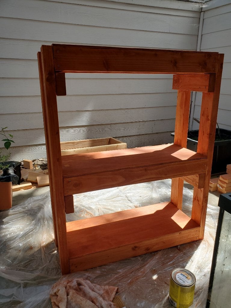 Building a simple tank rack: What Joey didn't tell you - Aquarium DIY ...
