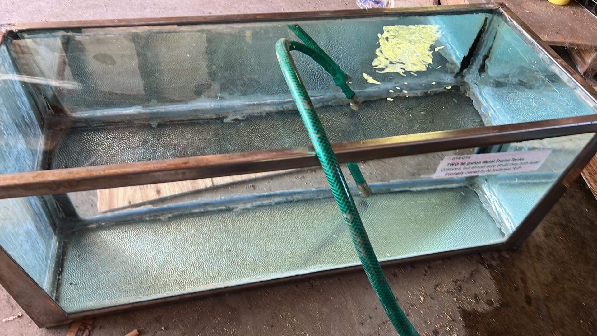 Antique vintage metal frame tanks - General Chat - Aquarium Co-Op Forum