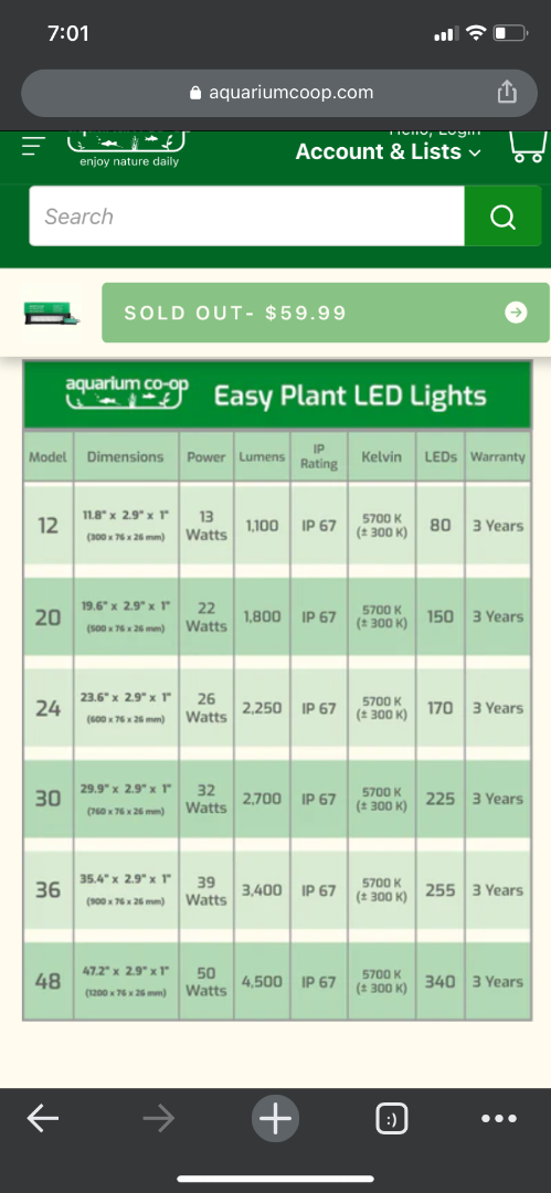 Is the ACO light right for my tank? - General Chat - Aquarium Co-Op Forum