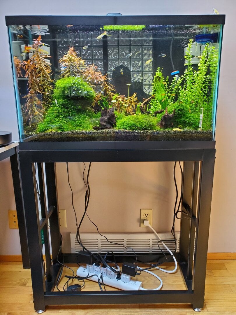 20 Gallon Long Aquarium Hood Tetra Aquarium Fish Tank Hoods With Led