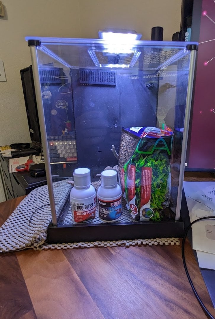 Desk Tank Setup - Photos, Videos & Journals - Aquarium Co-Op Forum
