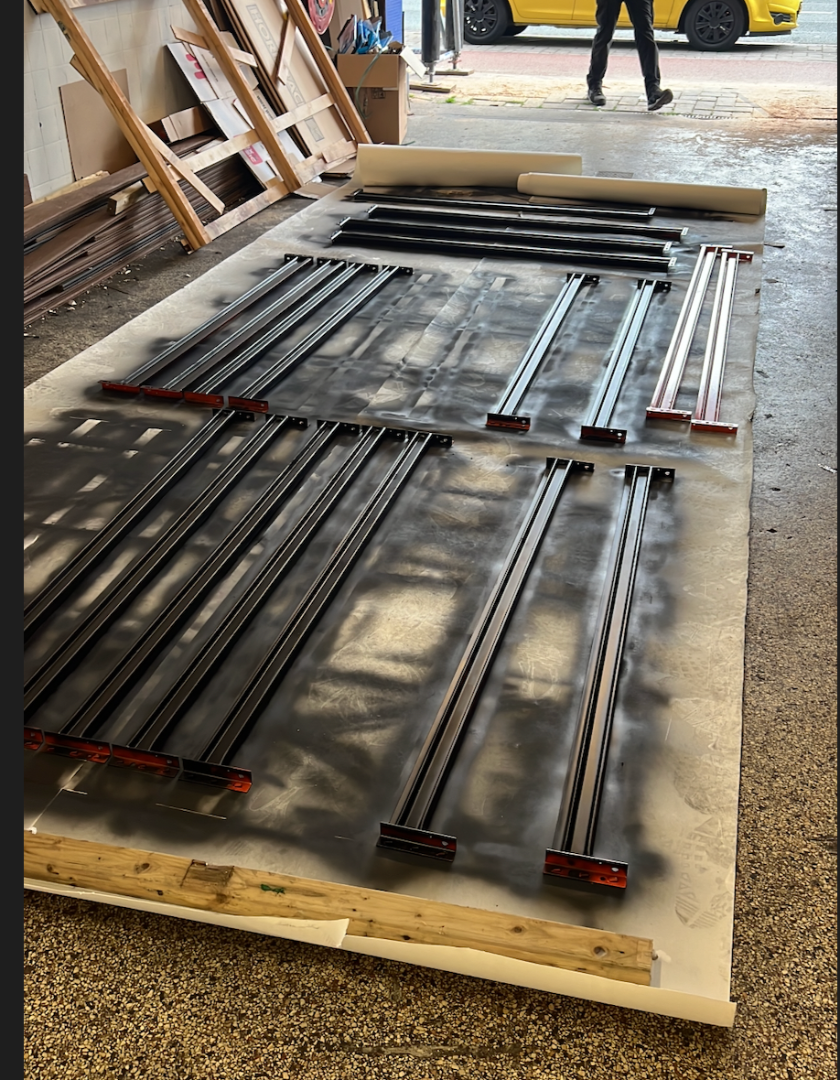 My 16 meters (50 feet) rack setup with 76 Tanks, Green Wall and 2 ...