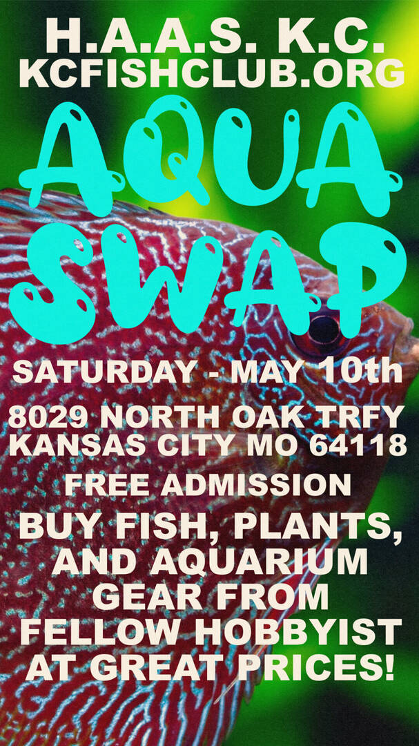 Large fish swapmeet in Kansas City on Saturday May 10th, 2025 ...