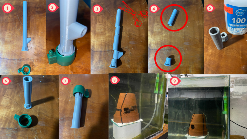Easy Flow + Egg Collector Mod: Better Flow, Less Noise - Aquarium DIY ...