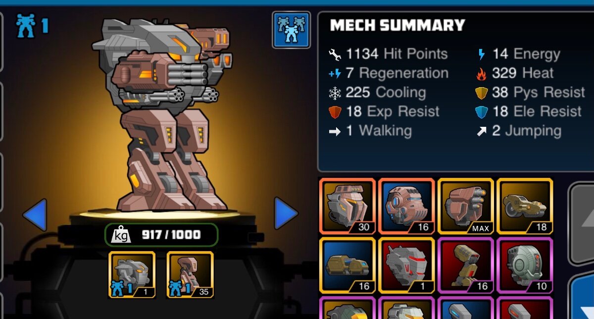 Mech Build - Game Discussions - SuperMechs Community