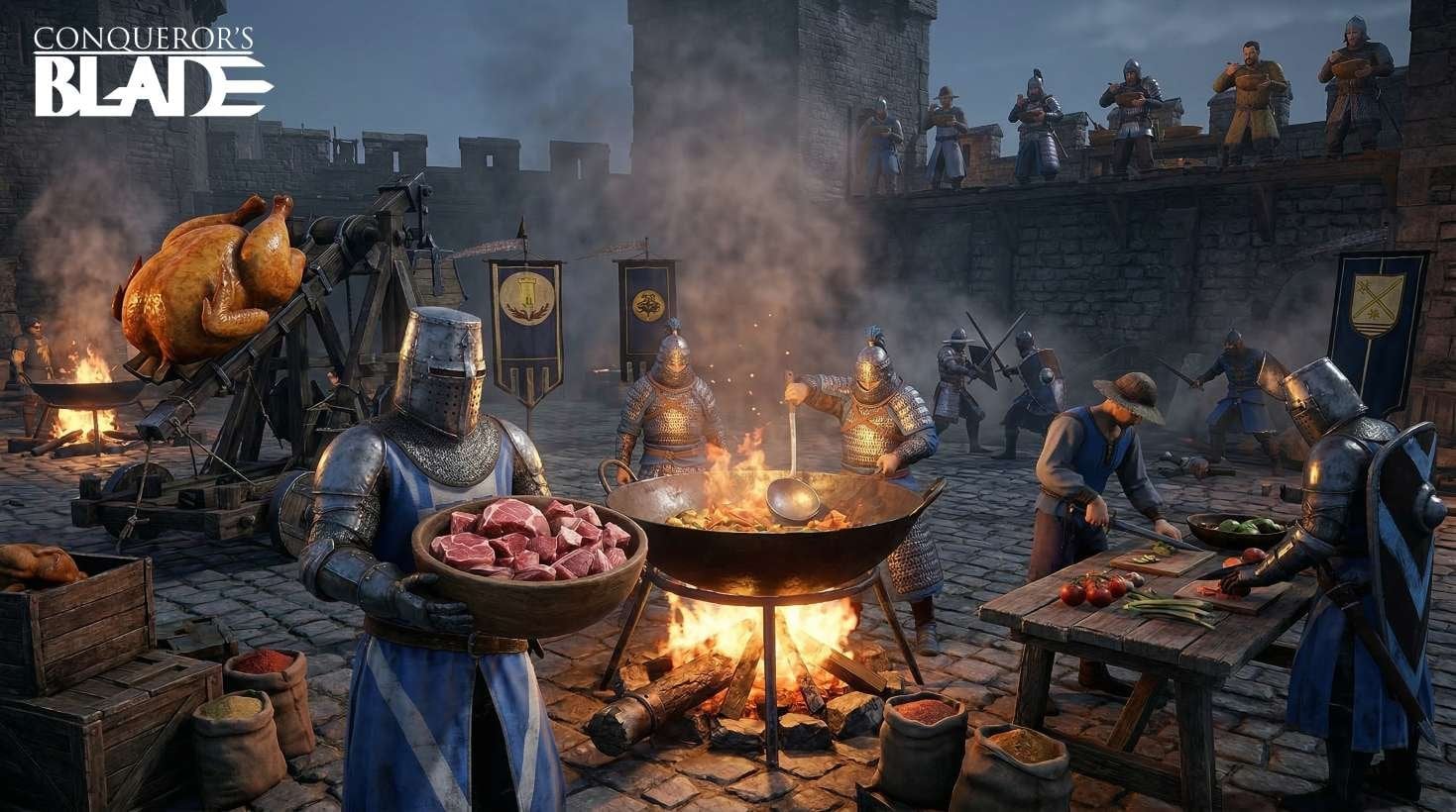 Conqueror's Blade April 1 Update: Culinary Clash, World Systems ...