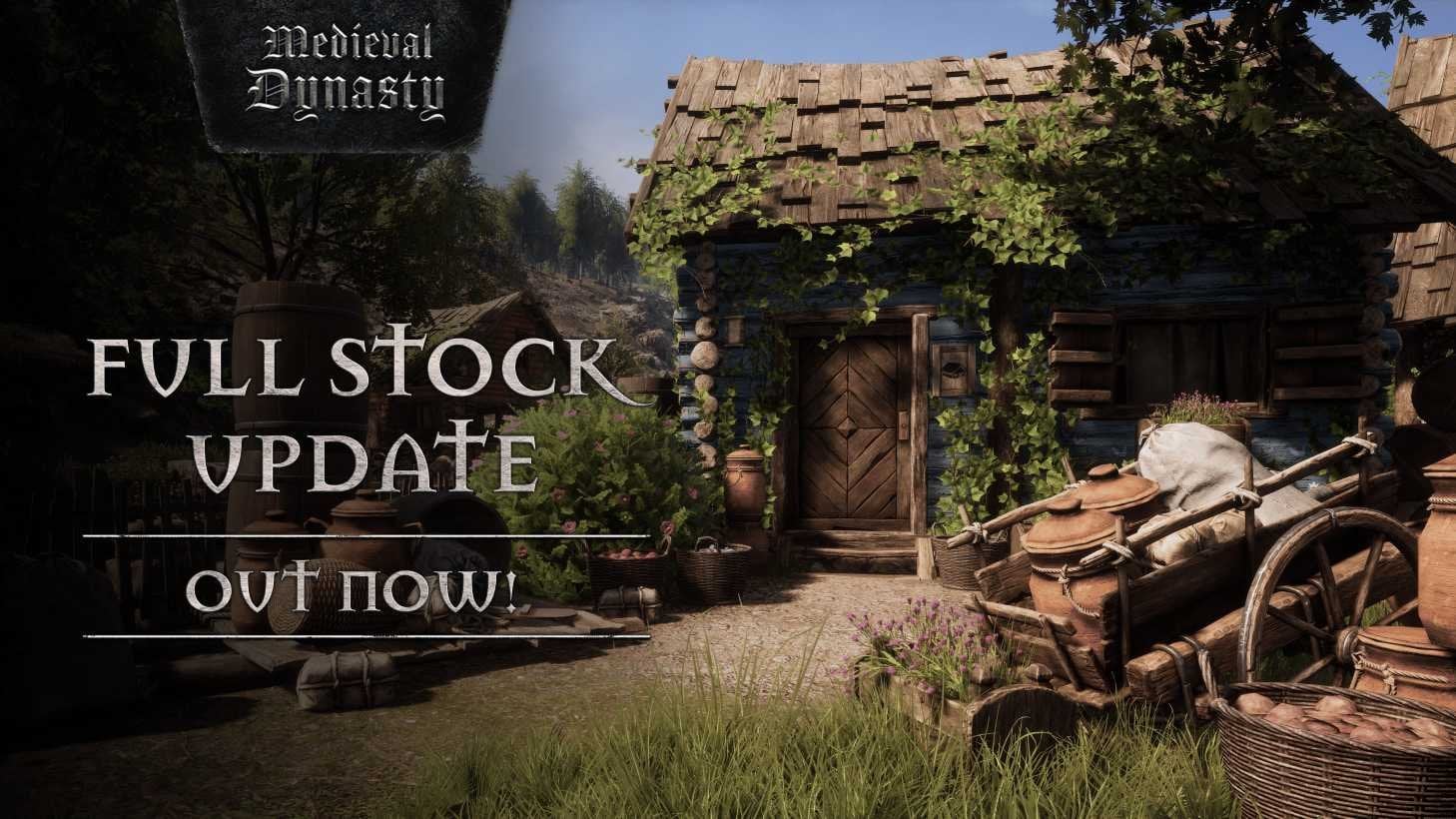 Medieval Dynasty Full Stock Update Adds Visual Storage, Active NPCs ...