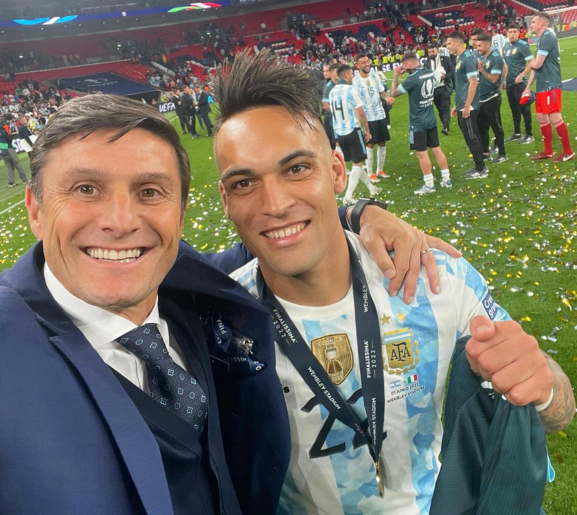 Javier Zanetti: "Pio me rappelle Vieri, Je suis si fier de Lautaro ...