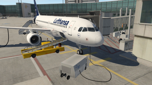 Flight Factor A320 - Custom Ground Handling [FRANKFURT AIRPORT] - A320 ...