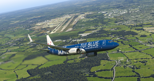Zibo 737-800 [SS] | TUI BLU | D-ATUD - 737-800 (Zibo) - Threshold