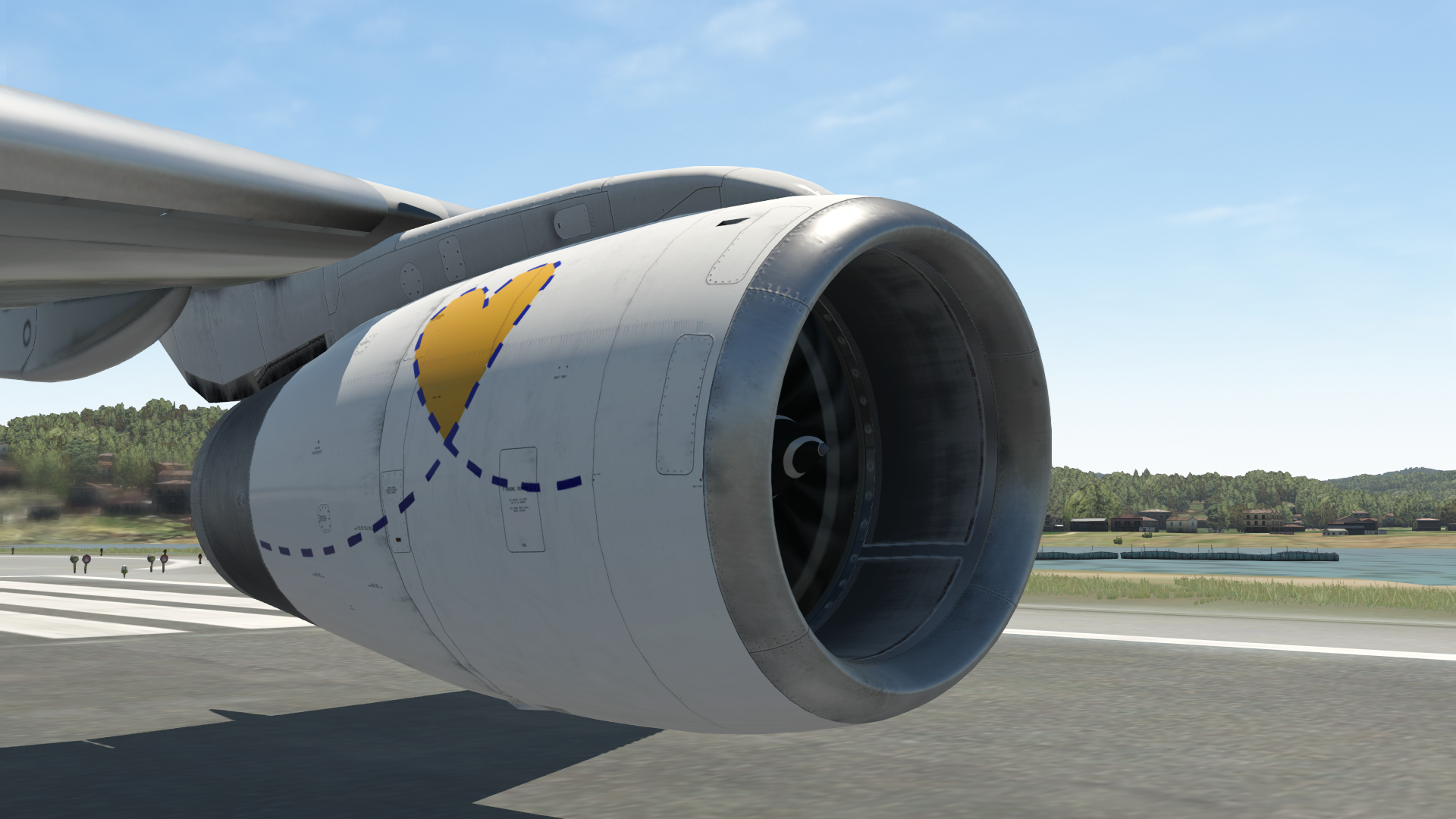 Condor D-ABON (Wir lieben fliegen) for Carda Jowol's RB211 engine mod ...