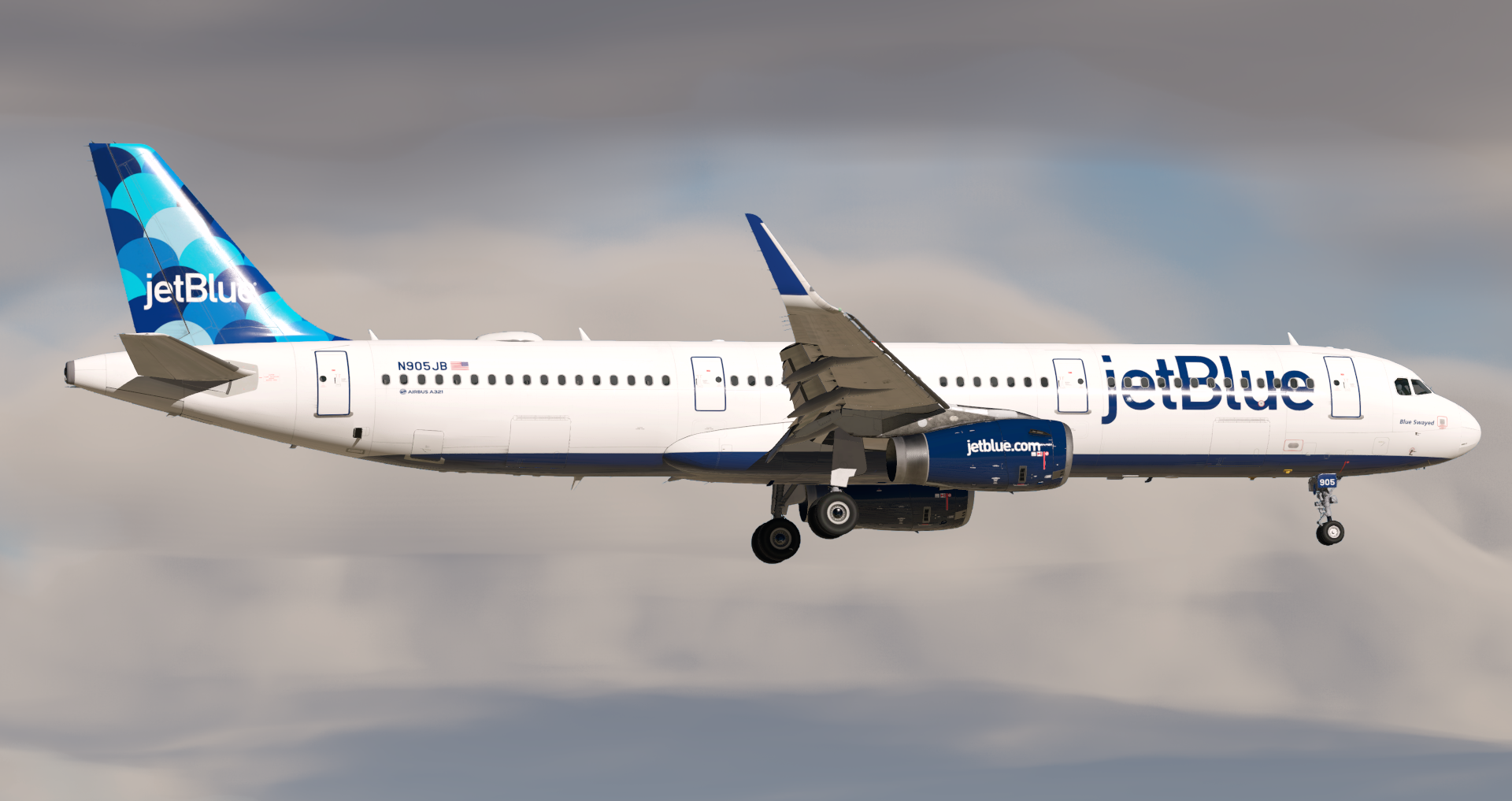 jetBlue Livery Pack for ToLiss A321 - A321 (ToLiss) - Threshold